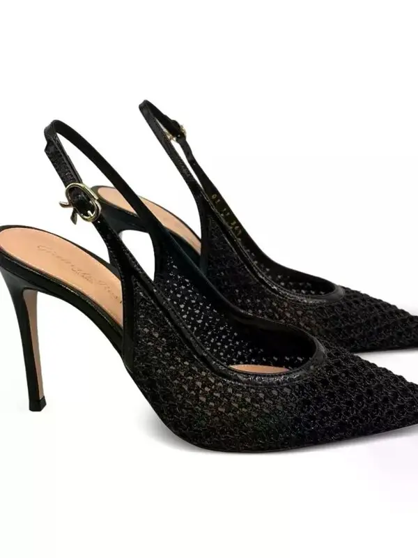 GIANVITO ROSSI Stiletto Slingback Heeled Pumps