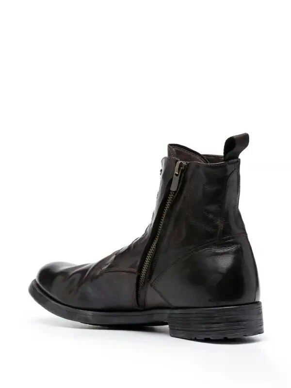 Officine Creative Hive 051 Leather Ankle Boots