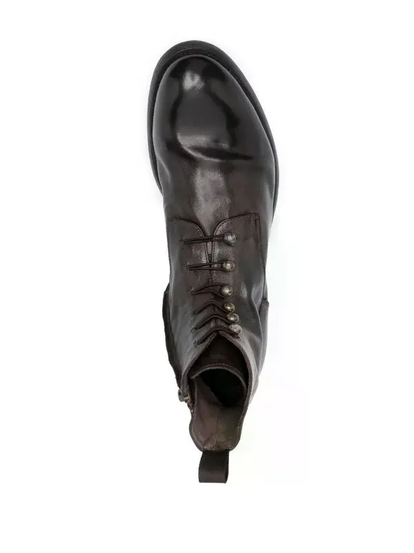 Officine Creative Hive 051 Leather Ankle Boots