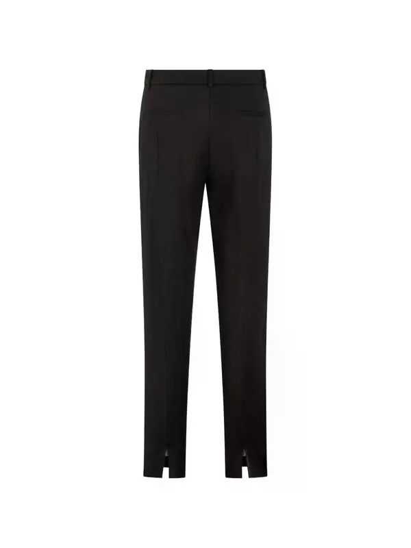 Peserico Slit-hem Trousers - Black
