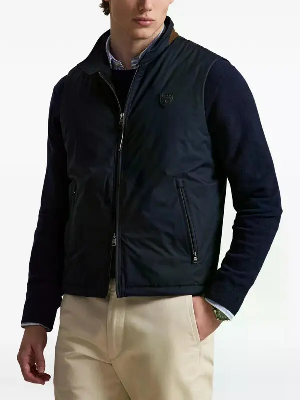 Polo Ralph Lauren Shield-patch Gilet - Blue
