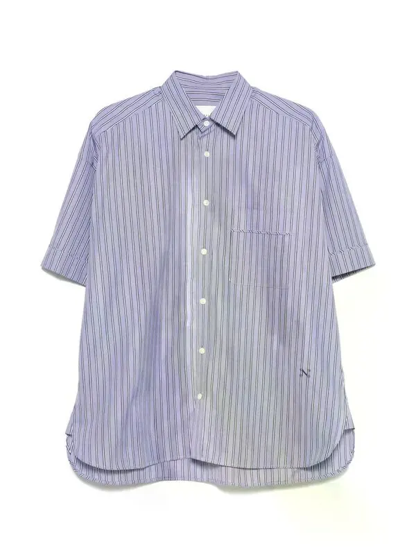 NACKIYE Striped Pocket Shirt