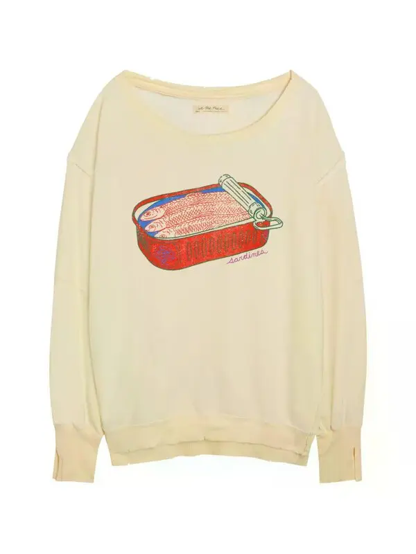 Free People Printed Sweater