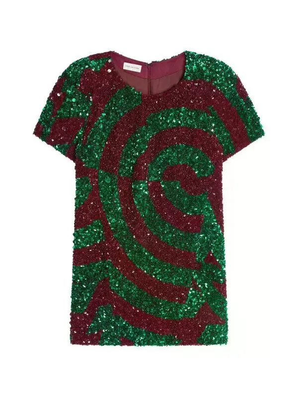 Dries Van Noten Sequinned Top