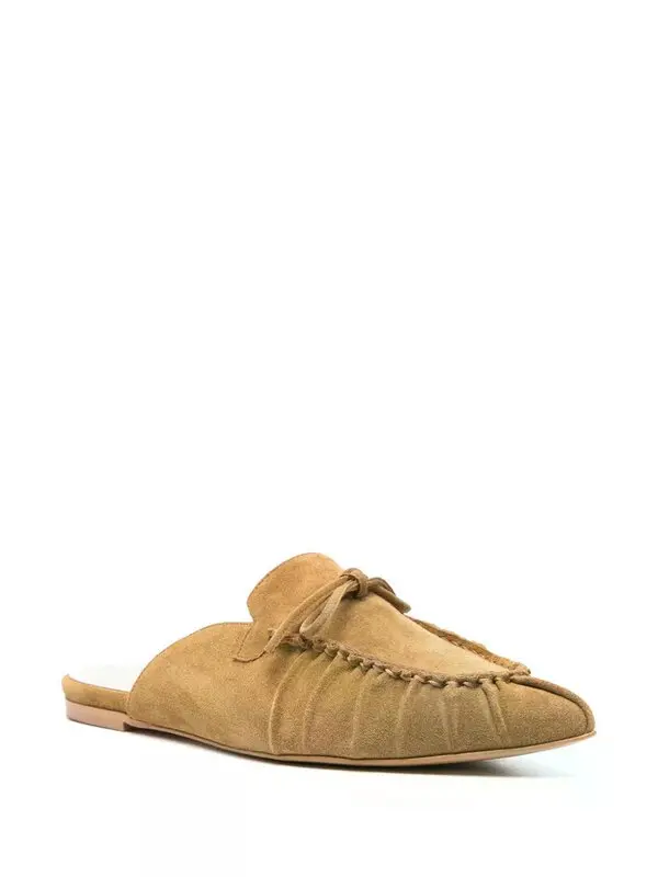 TELA Tie-detail Flat Mules