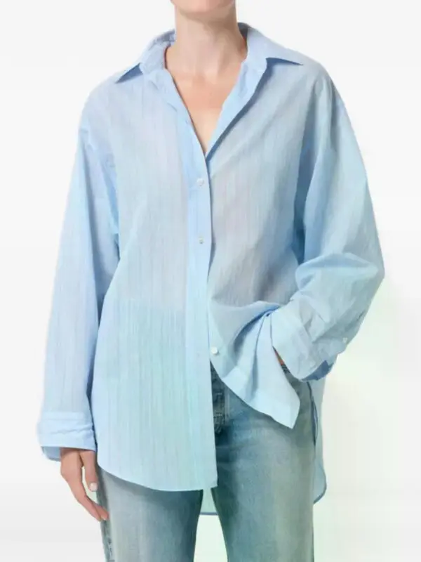 AGOLDE Sona Striped Shirt