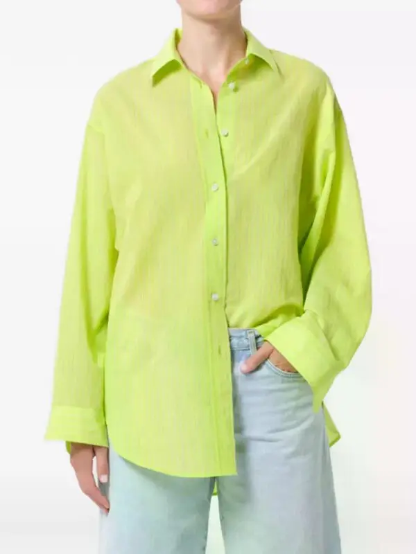 AGOLDE Sona Striped Shirt