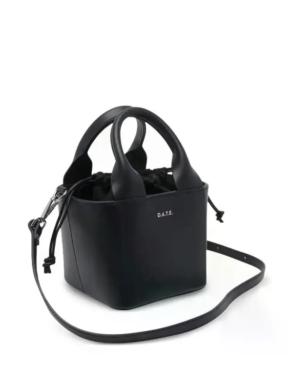D.a.t.e. Logo Leather Tote Bag