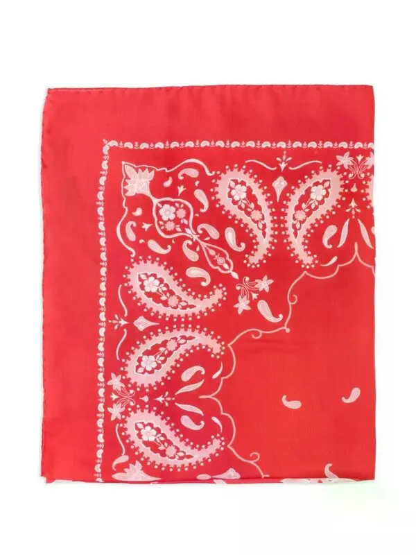 Destin Pino Paisley Scarf - Red