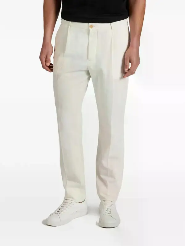 SLOWEAR Pleated Trousers - Neutrals