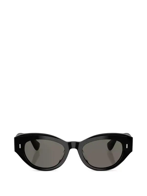 Oliver Spencer Lerrue Cat-eye Sunglasses - Black