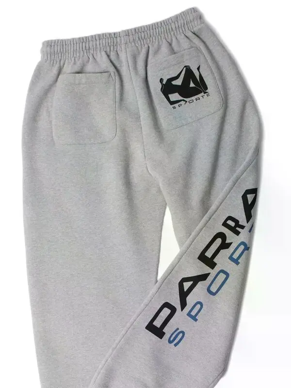 PARRA Sporte Drawstring-detail Cotton Track Pants