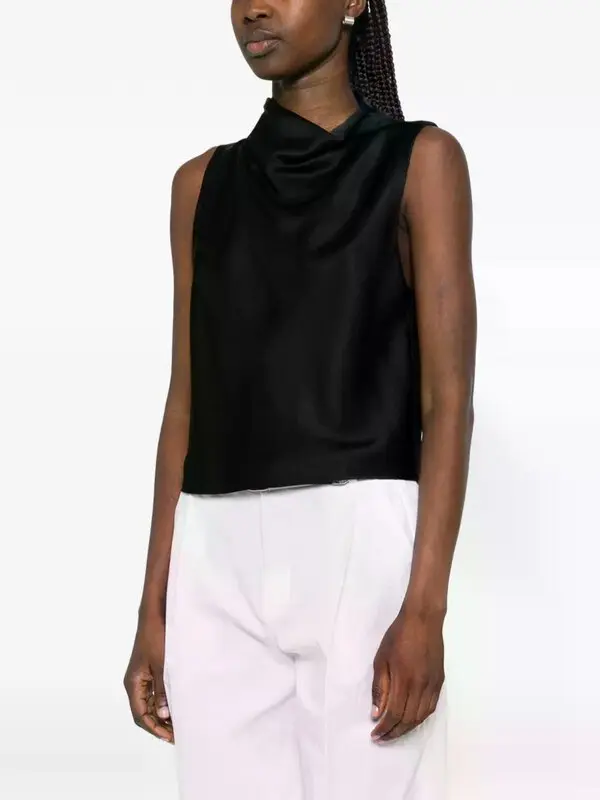 Vince Sleeveless Top - Black