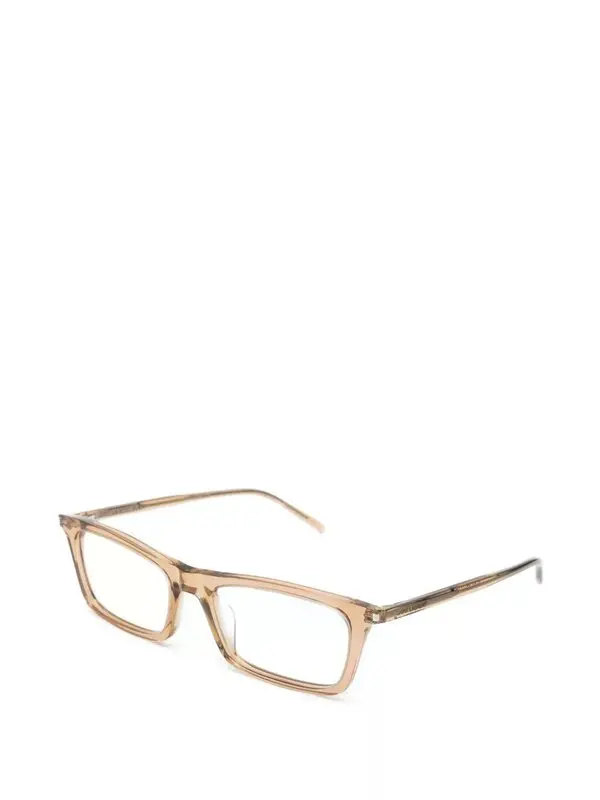 Saint Laurent Square Frame Glasses - Neutrals