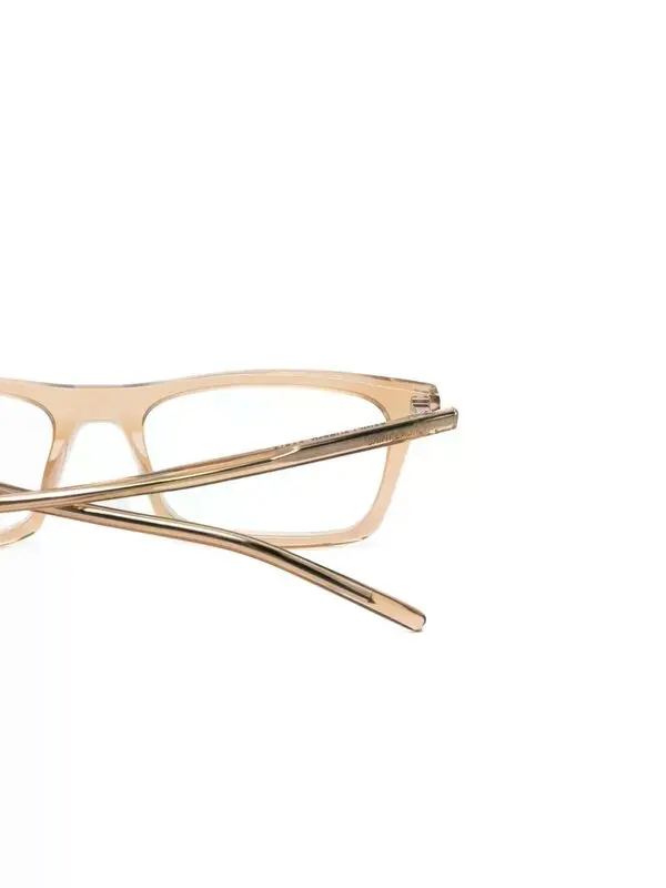 Saint Laurent Square Frame Glasses - Neutrals