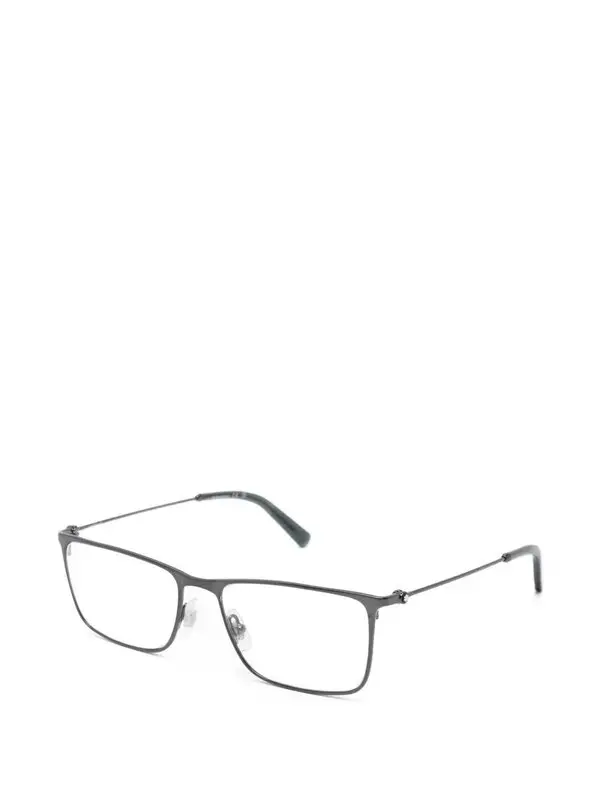 Montblanc Rectangle-frame Eyeglasses - Grey