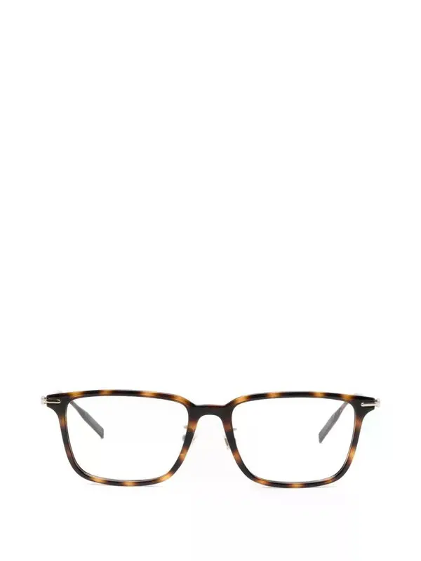 Montblanc Rectangle-frame Eyeglasses - Brown