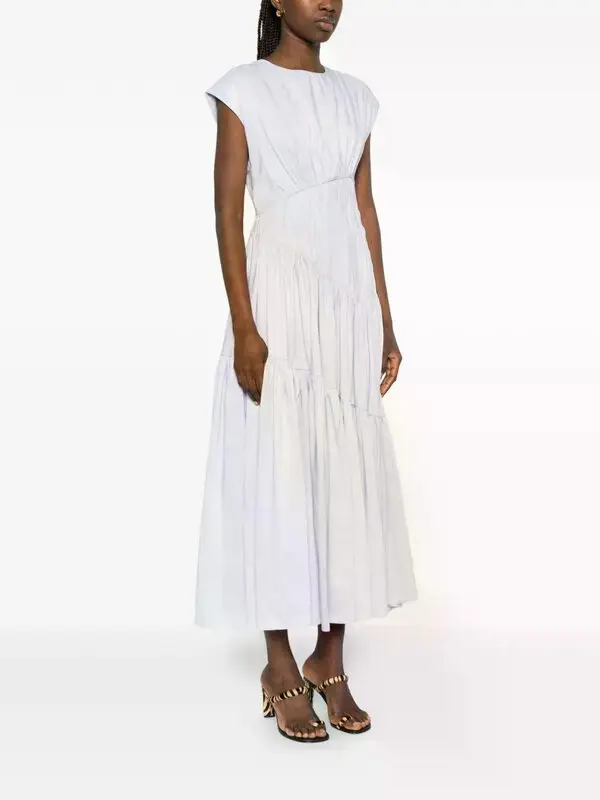 Aje Ecliptica Tiered Midi Dress