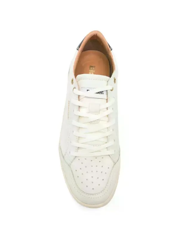 BLAUER. Leather Sneakers