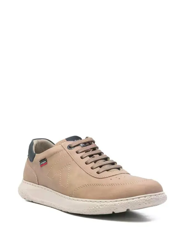 CALLAGHAN Lace-up Leather Sneakers - Neutrals