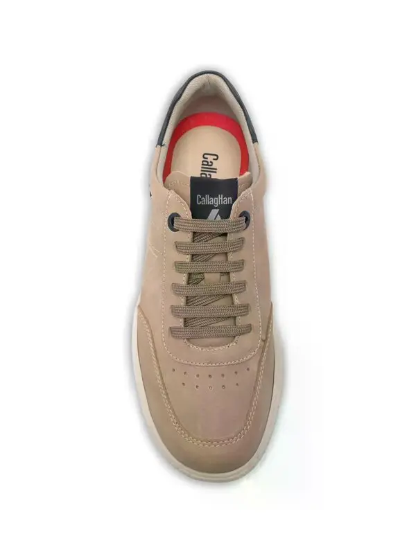 CALLAGHAN Lace-up Leather Sneakers - Neutrals