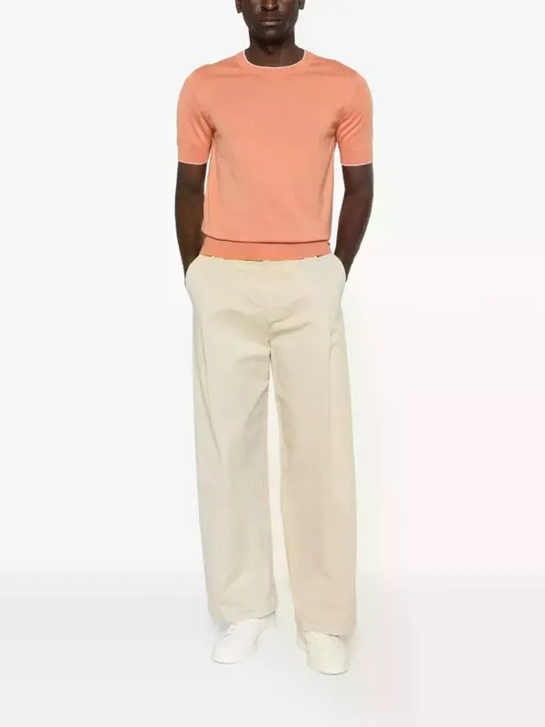 Brunello Cucinelli Trimmed Short-sleeve T-shirt