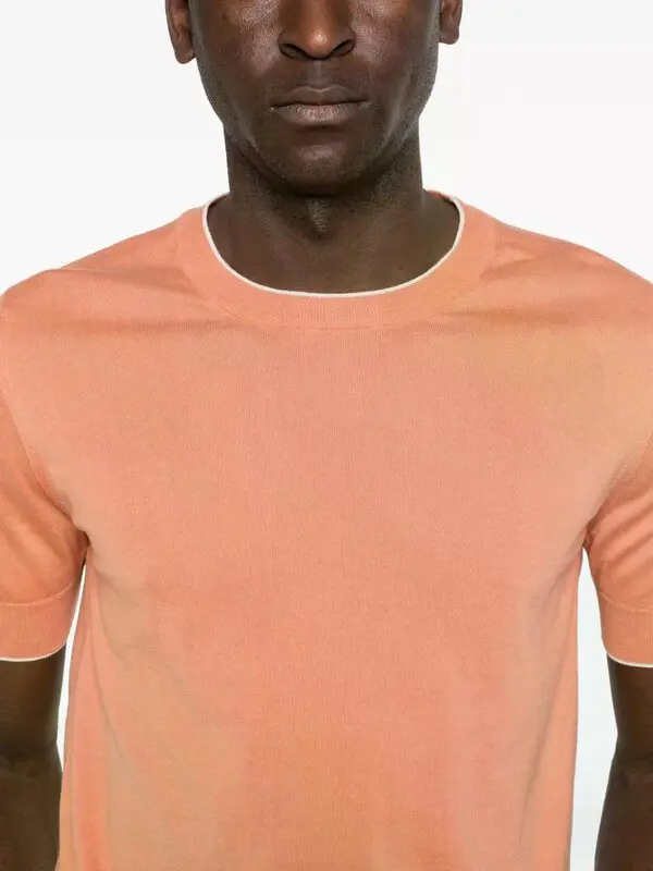 Brunello Cucinelli Trimmed Short-sleeve T-shirt