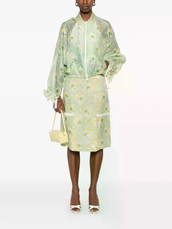 Fendi Floral-print Bomber Jacket