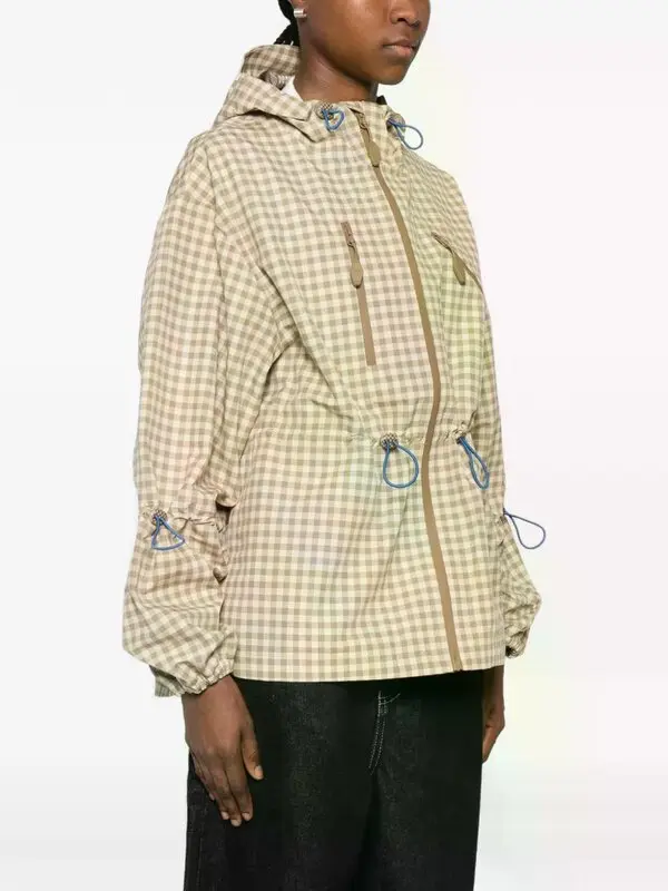 DAMSON MADDER Matilda Gingham-check Raincoat