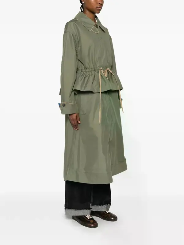 DAMSON MADDER Myrtle Ruffled Coat