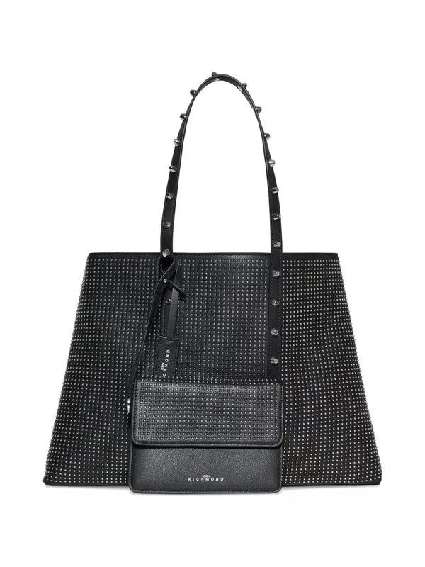 John Richmond Studded-detail Shoulder Bag