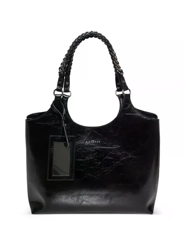 John Richmond Braided-handle Shoulder Bag