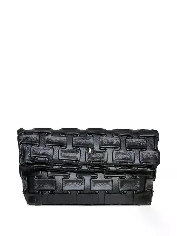 John Richmond Woven Clutch