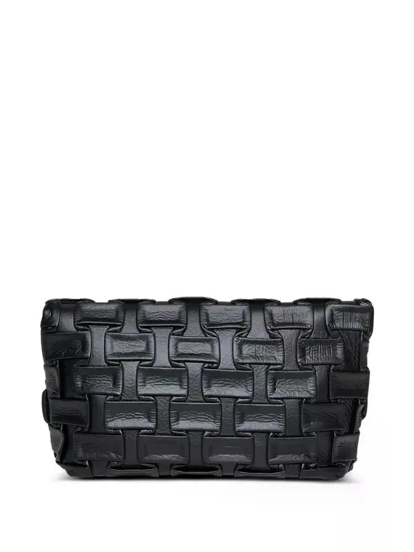 John Richmond Woven Clutch