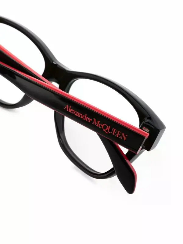 Alexander McQueen Square-frame Glasses
