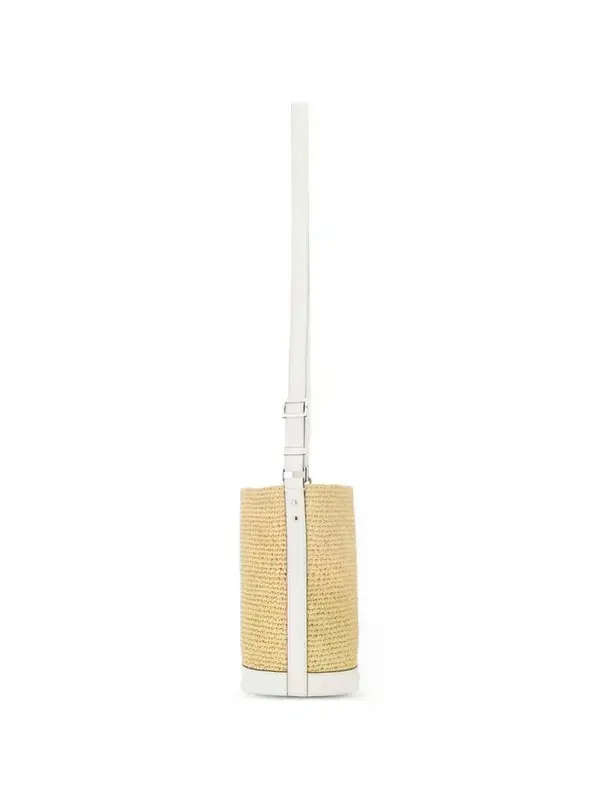 Michael Kors Townsend Straw Bucket Bag