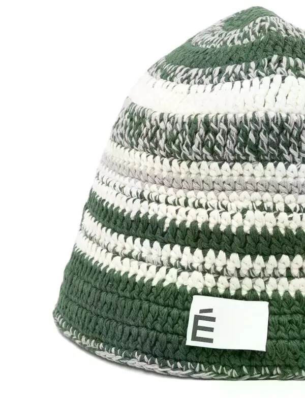 Études Studio Striped Crochet Hat
