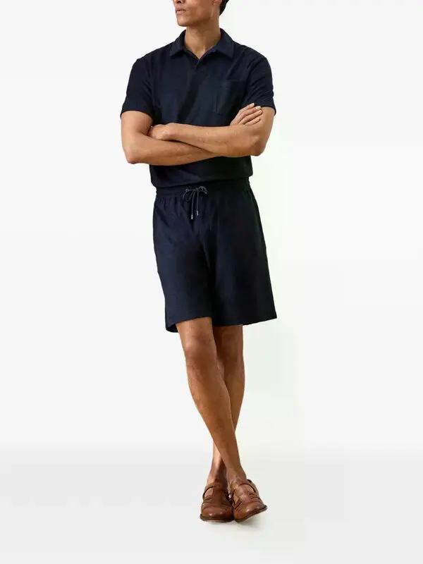 Ralph Lauren Purple Label Drawstring Deck Shorts