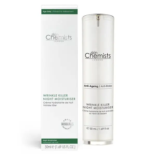 SKIN CHEMISTS Wrinkle Killer Anti-aging Night Moisturizer 50ml - White