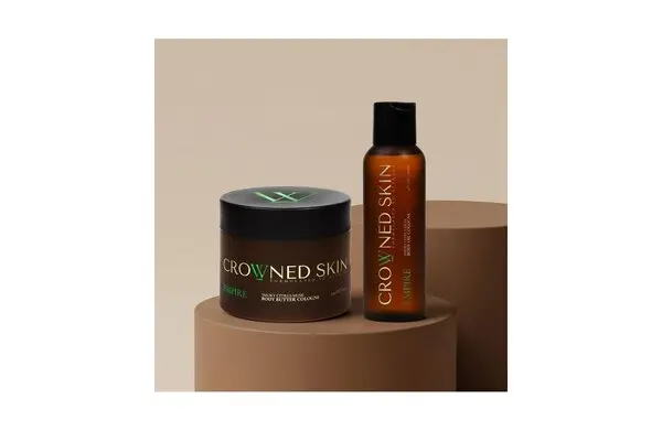 CROWNED SKIN Empire Body Butter And Oil Bundle