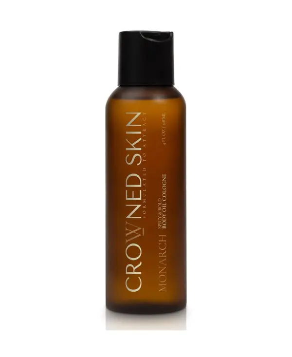 CROWNED SKIN Monarch Body Oil Cologne - Brown