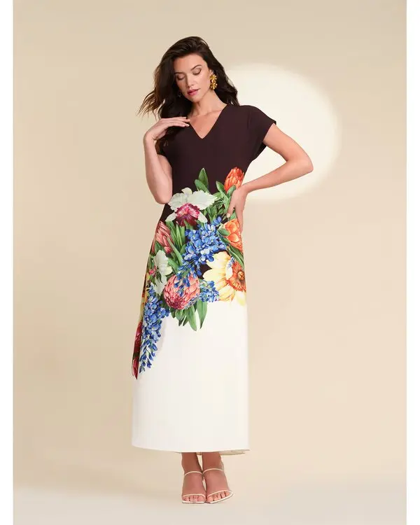 Elie Tahari The Iris Dress - Spring Meadow