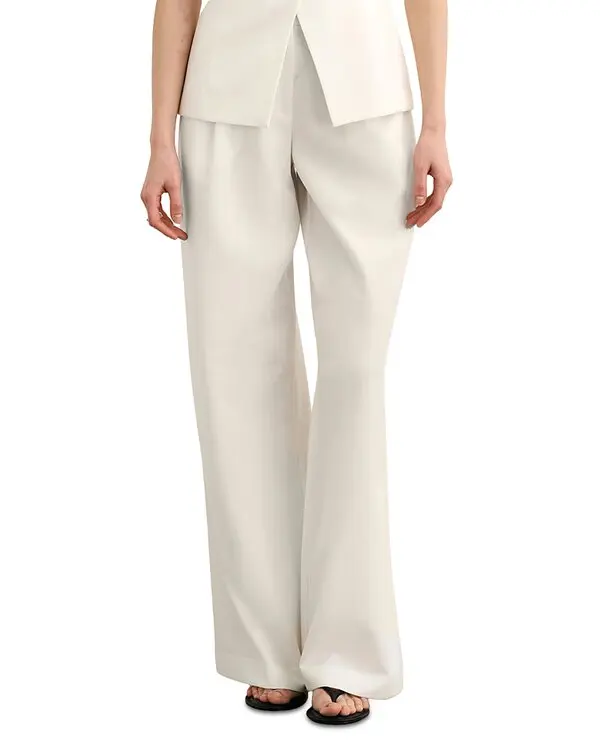 TOCCIN Solara Wide-leg Trousers - Optic