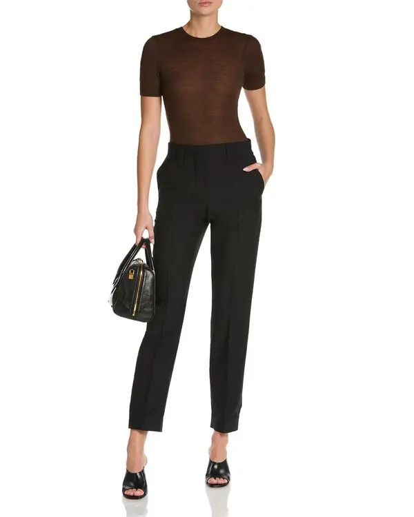 Versace Wool Blend Lightweight Pants
