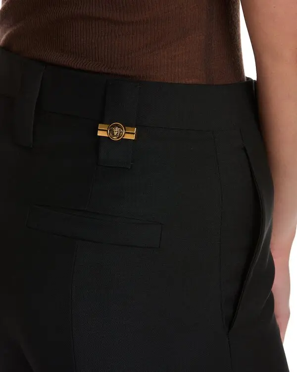 Versace Wool Blend Lightweight Pants