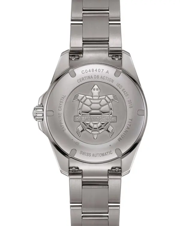 CERTINA Ds Action Diver 41mm Watch - Blue