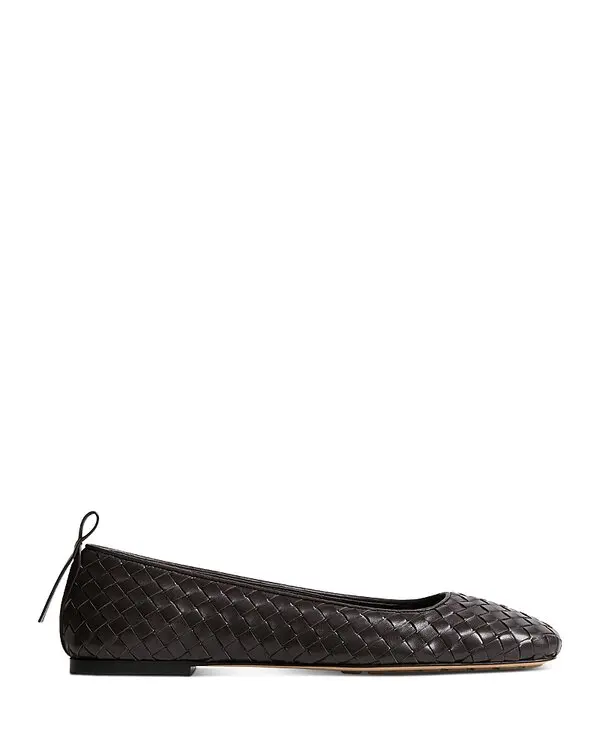 Bottega Veneta Woven Leather Loafers - Brown