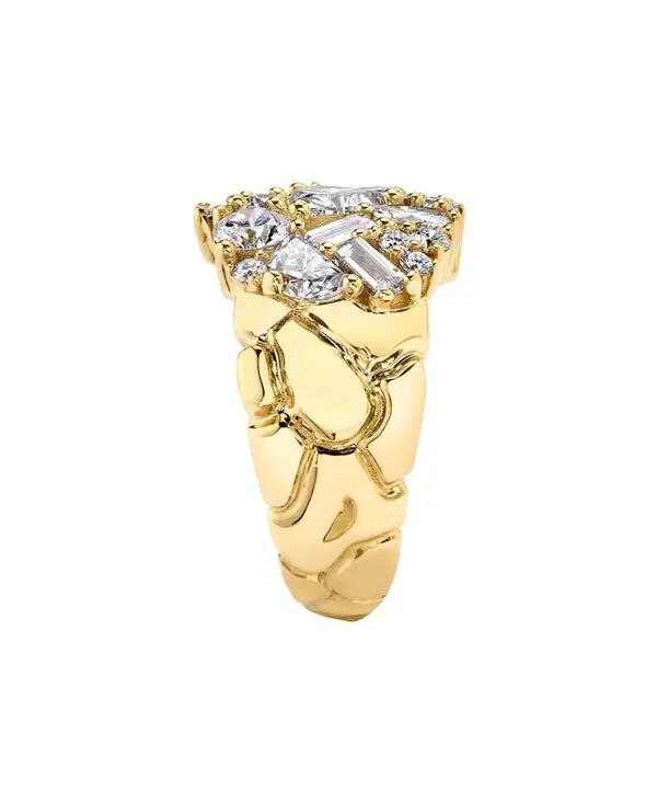 VRAI Unity Ring In Yellow With Lab Grown Diamonds