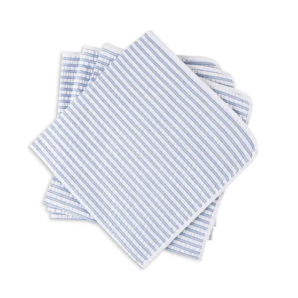 MATOUK Matteo Napkins, Set Of 4 - Azure