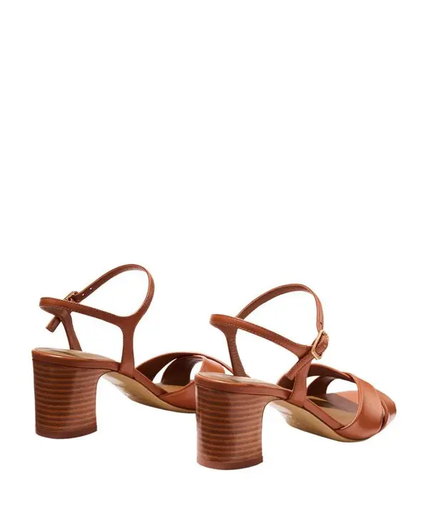 MARGAUX The Paloma Sandal - Saddle Nappa